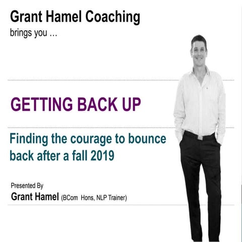Getting back up 2019 | PPT