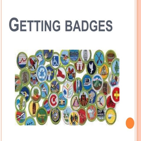 "Getting badges" 9th grade | PPT