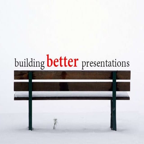 Getting better @ presentations | PPTX