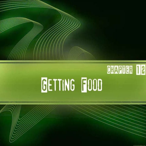 Getting food anthropology | PPT