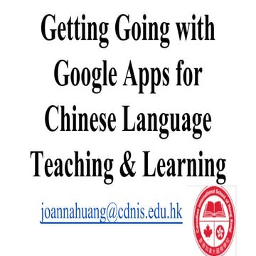 EdTech Team HK Summit, Featuring Google for Education, Sep. 19-20, 2015 ...