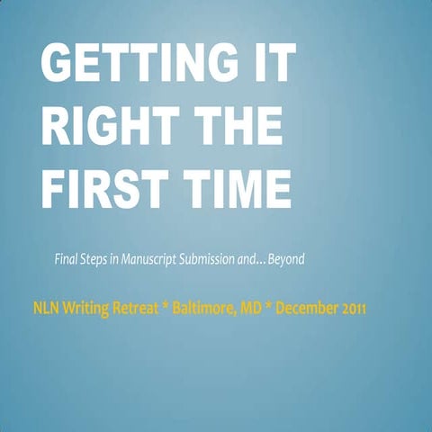 How to create a publication schedule and why | PDF