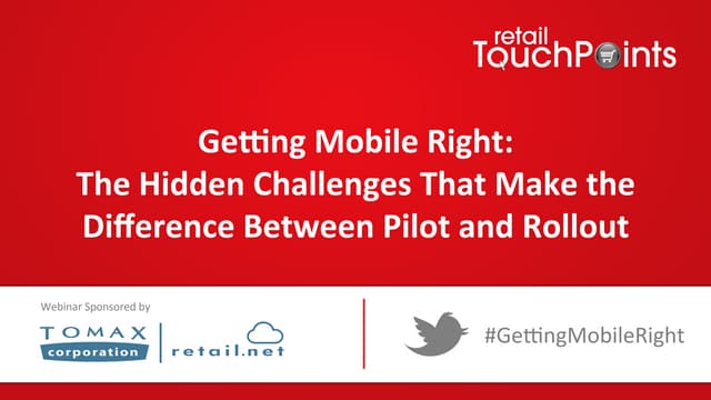 Getting Mobile Right | PPT Getting Mobile Right | PPT