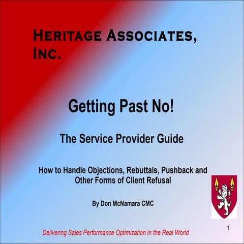 Getting Past No | PPT