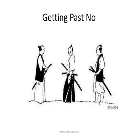 Become a Better Negotiator: Getting Past No | PPT
