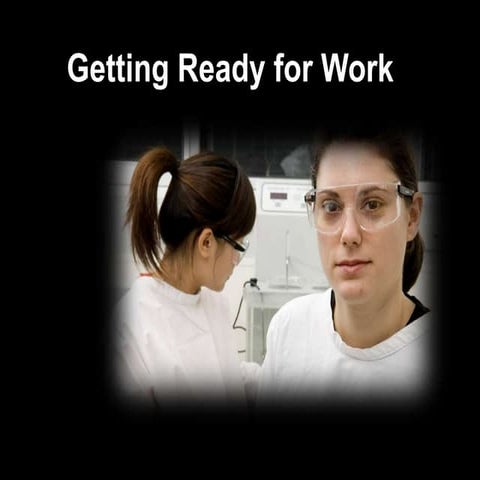 Getting ready for work | PPTX