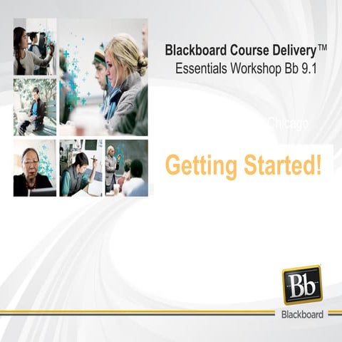 Blackboard 9.1 - The Basics | PPT