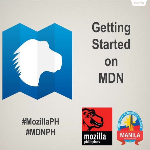 Getting started on MDN (Mozilla Developer Network) | PPTX