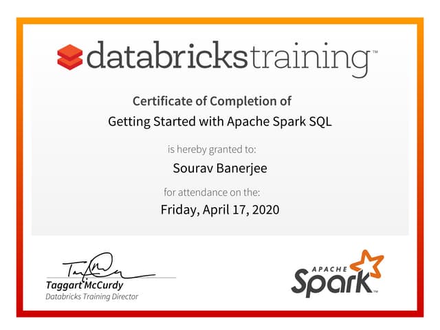 Getting Started With Apache Spark Sql Pdf 2772