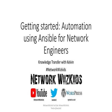 Getting Started With Automation Using Ansible Ppt