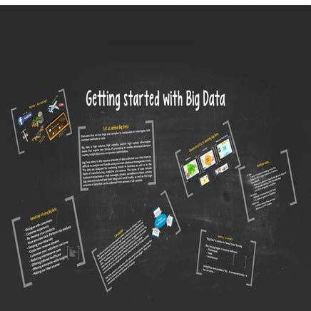 Getting started with Big Data | PPT
