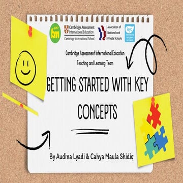 Getting Started With Key Concept in teaching and learning | PPTX