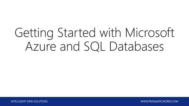 Azure Cloud PPT Azure Cloud PPT