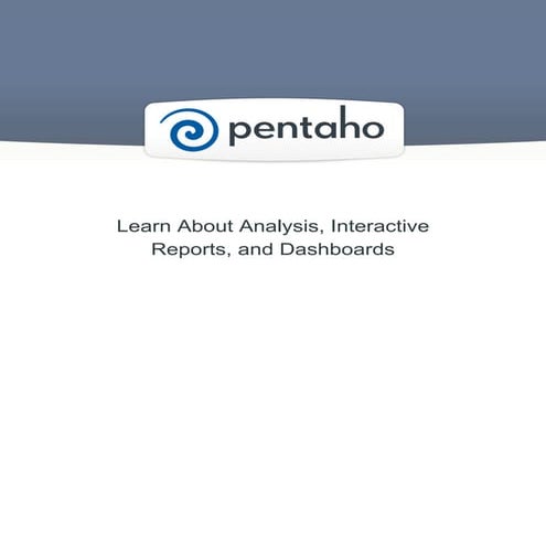 Installing pentaho data integration | DOCX