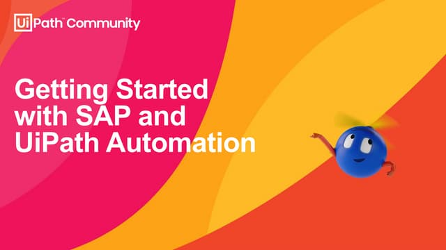 Introduction To Sap And Uipath Automation Pdf Databases Computer