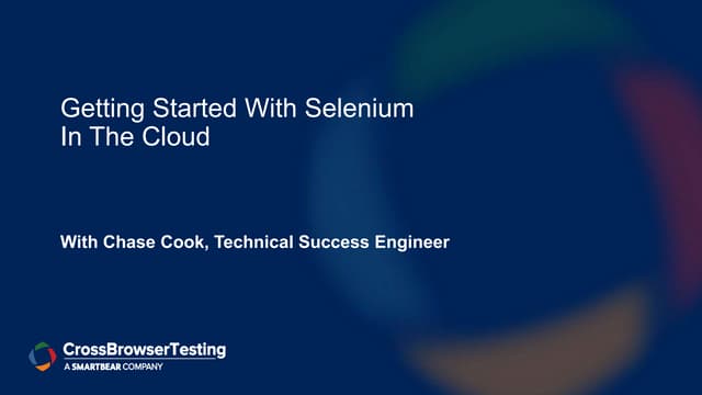 Getting Started With Selenium | PPT Getting Started With Selenium | PPT