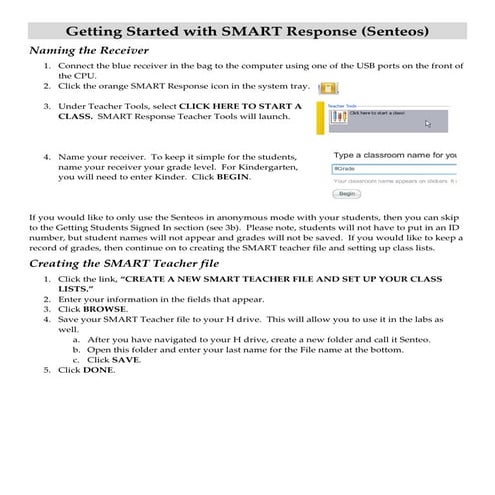 Getting started with smart response | PDF