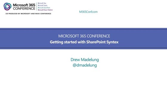 SharePoint Syntex 5 Practical Uses | PPT