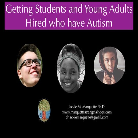 Getting Students Hired Who Have Autism | PPT