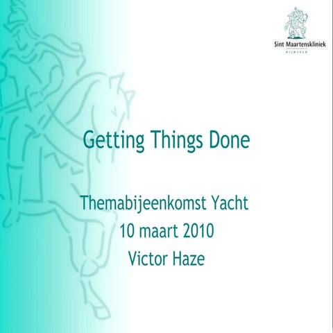 Getting Things Done | PPT