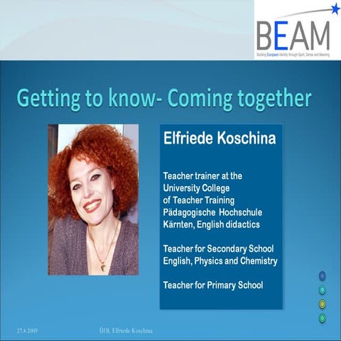 Getting To Know Coming Together | PPT