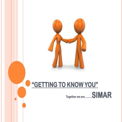 Getting to know you | PPTX