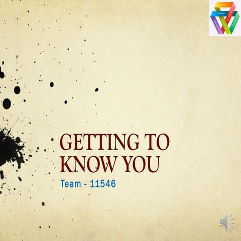 Getting to know you(1) | PPT