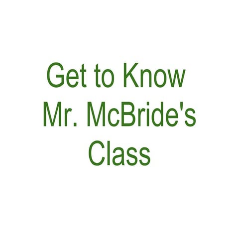 Mcbride Madison | PPT