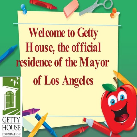 Getty House Slideshow Preview For Website | PPT