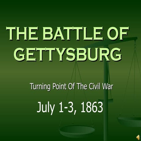 Gettysburg Powerpoint | PPT