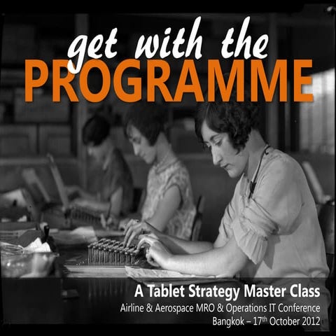 Get With The Programme | PDF