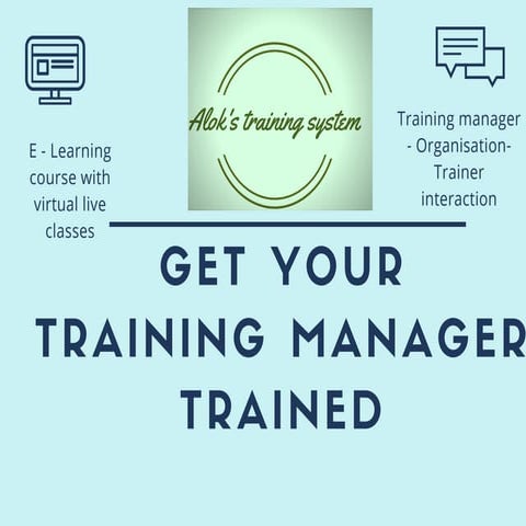 Training for training managers | PDF