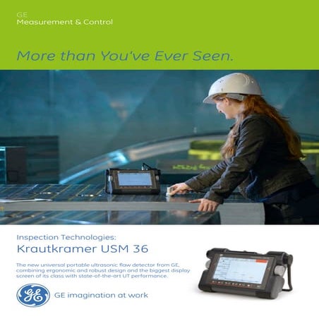 Ge usm 36 brochure | PDF | Computer Peripherals | Computing