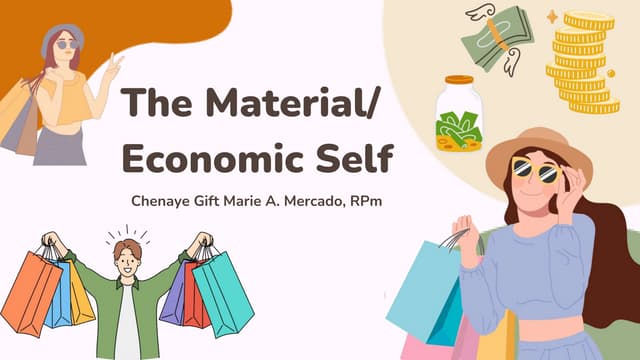 Material Self by William James | PPTX