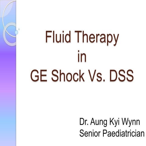 GE shock vs DSS | PPT