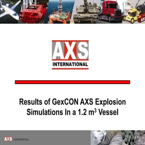 AXS GexCon Explosion Prevention Simulation | PPTX