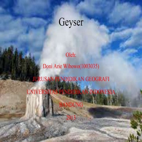 Geysers | PPT