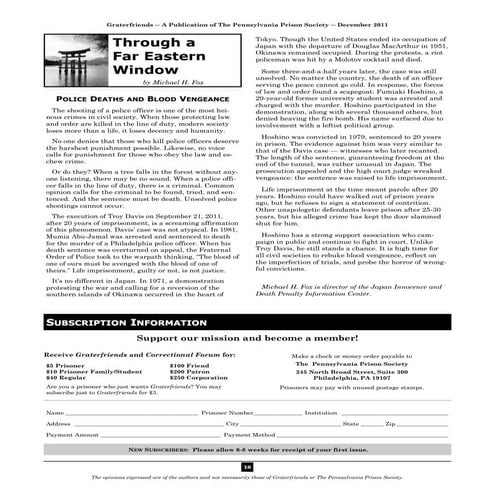 Joining the prison service brief reflections | DOCX