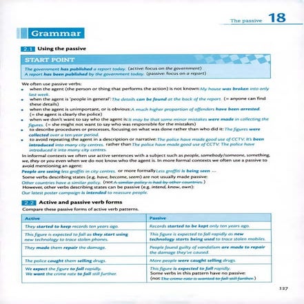 GFA UNIT 18 PASSIVE Sentence exercises to improve | PDF