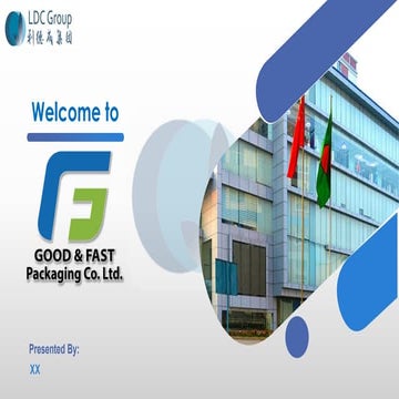 Good and Fast packgaing Company limited Profile | PDF