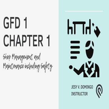 Shop Management Maintenance including Safety | PDF