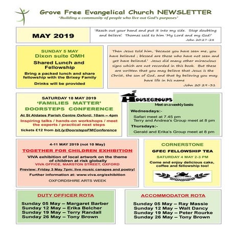 GFEC Newsletter May 2019 | PDF
