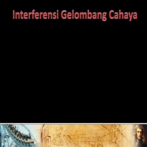 14. optik interferensi gelombang cahaya | PDF