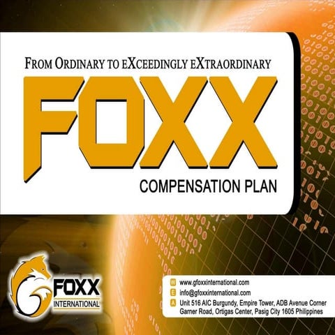 Gfoxx complan-presentation PDF | PDF