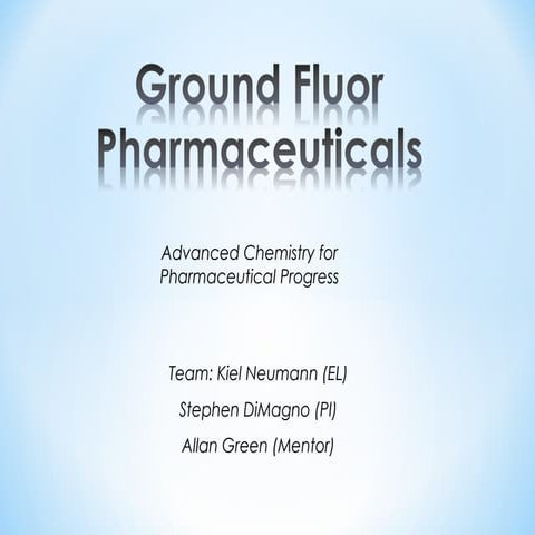 Ground Flour Pharma Lecture 4 Channels | PPT