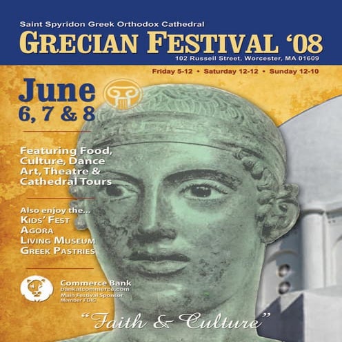 Grecian Festival Program Book 2008 | PDF