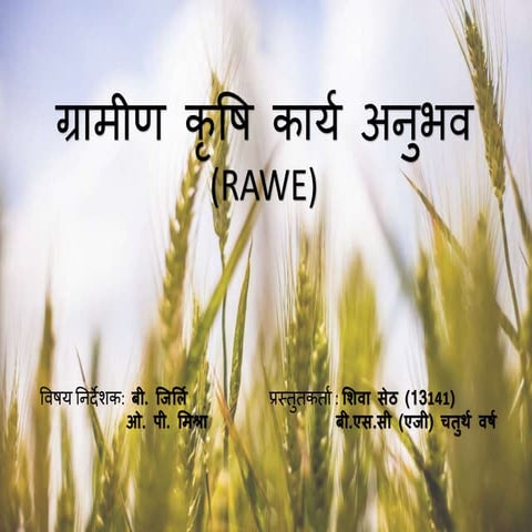 National Rural Livelihoods Mission (NRLM): Aajeevika | PPTX