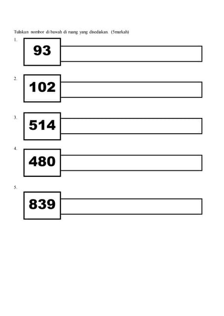 Final Revision Math Primary 2 Part 1 Doc