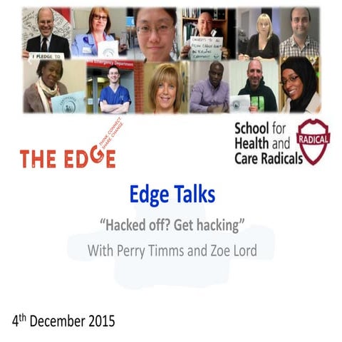 NHS Change Model hack day full report | PDF