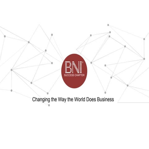 Bni redesign v2 | PPTX